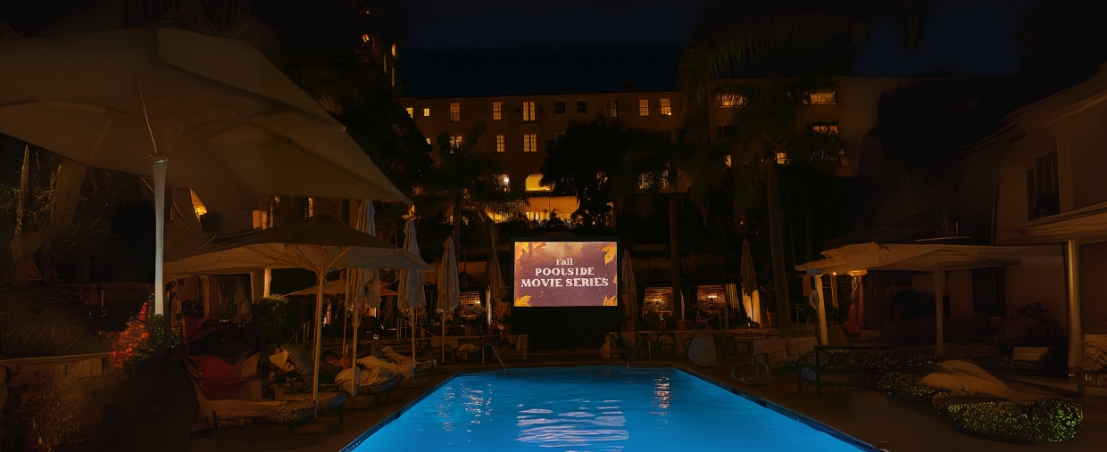 Poolside Movies